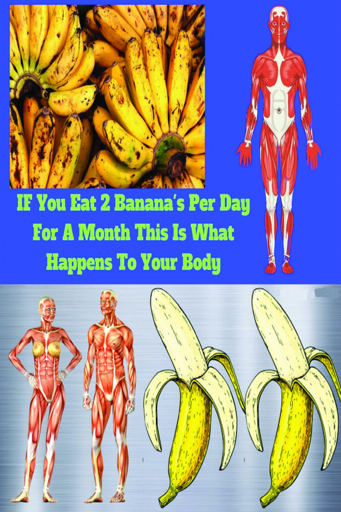 If You Eat 2 Bananas A Day For 1 Month, This Is What Happens to Your ...